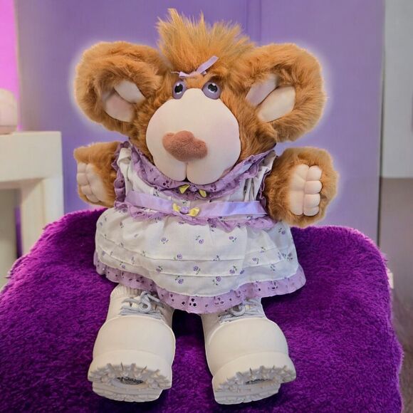 Furskins | Toys | 985 Furskins Lila Claire Lilac Coleco Vintage Stuffed ...